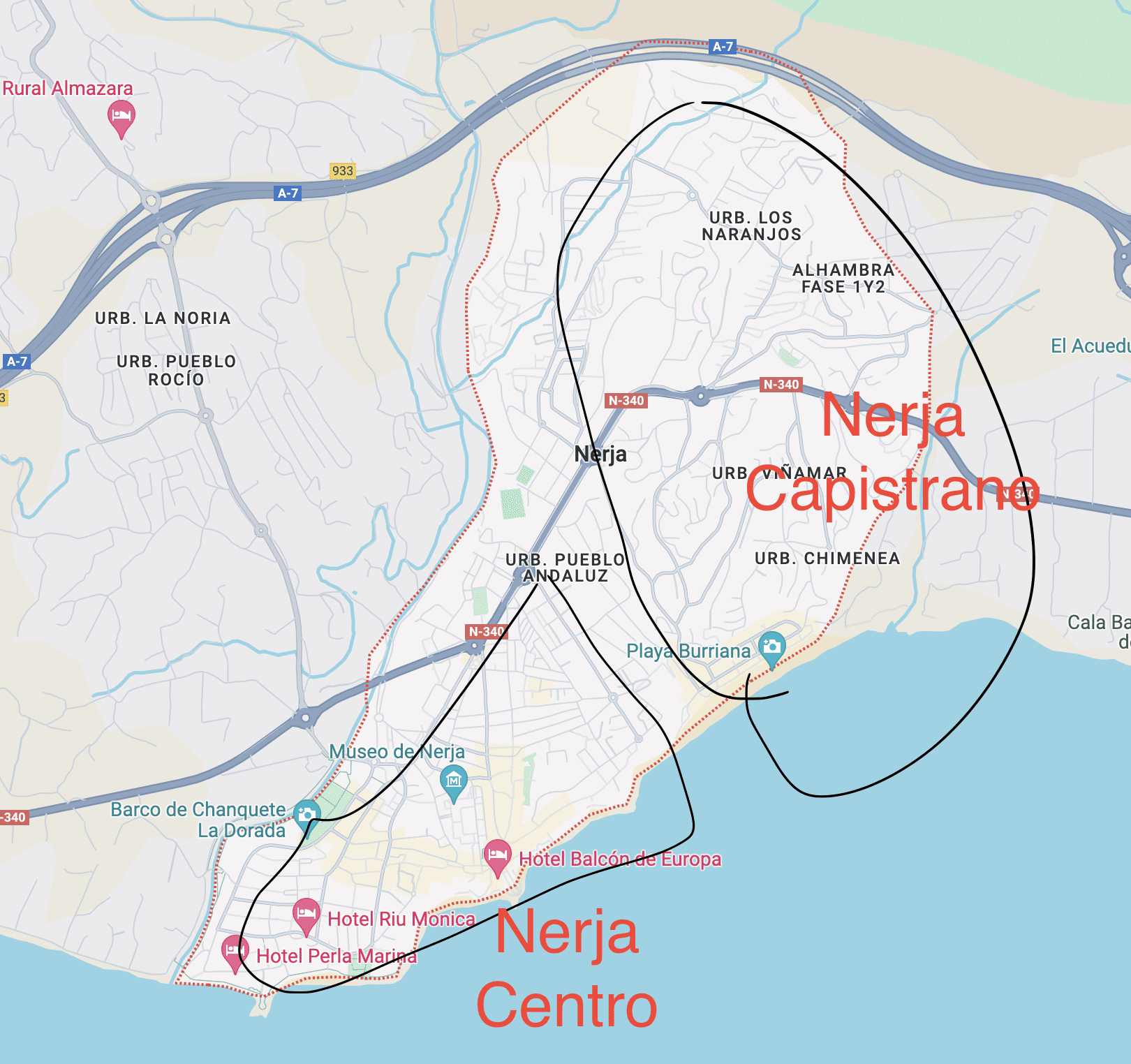 Where To Stay in Nerja in 2026: best area to stay in nerja - Travels ...