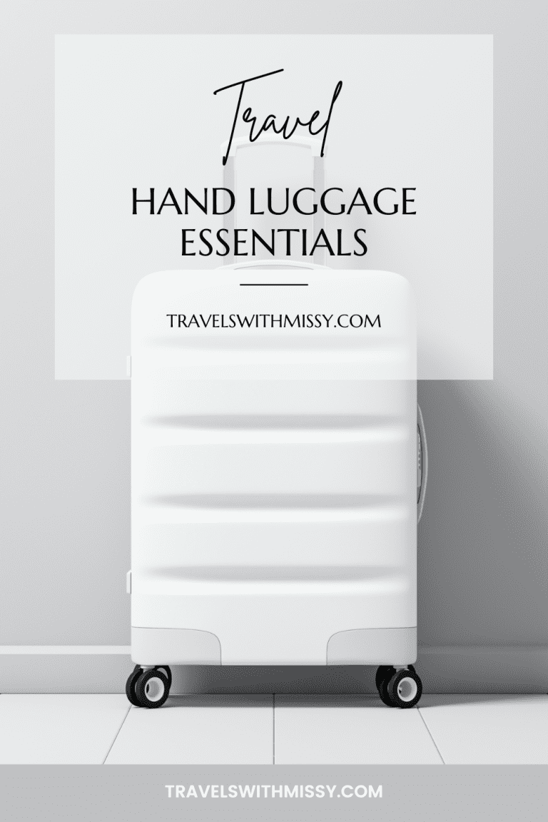 Hand Luggage Packing List Essentials: 4-Day Travel + - Travels With Missy