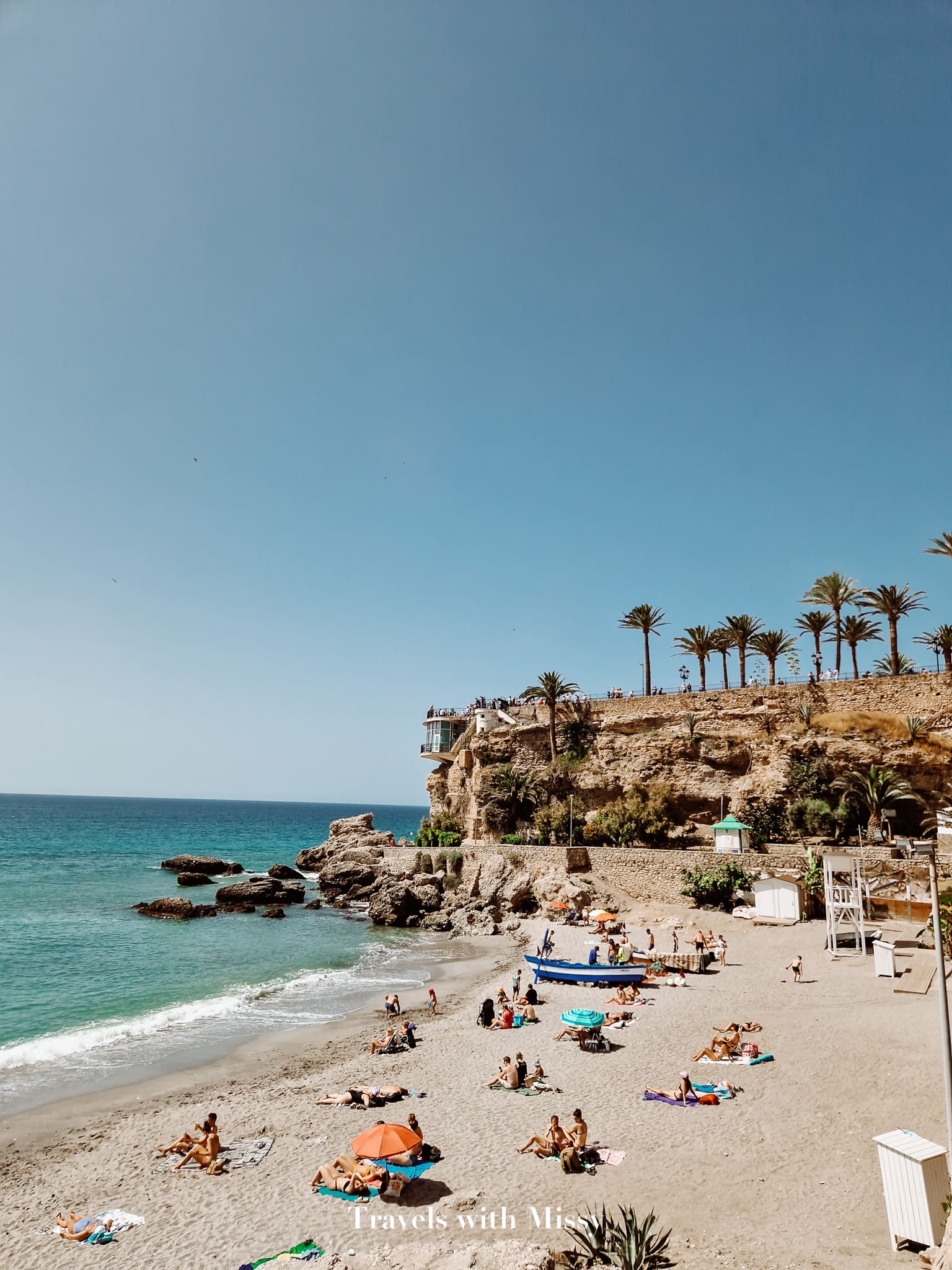 6 Unmissable Beaches in Nerja - A Guide (+ Map) - Travels With Missy